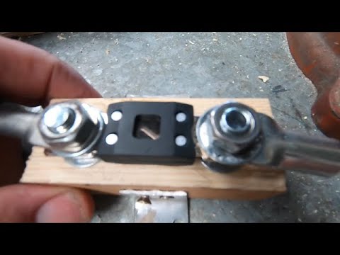 Home made 12v mega fuse holder - YouTube
