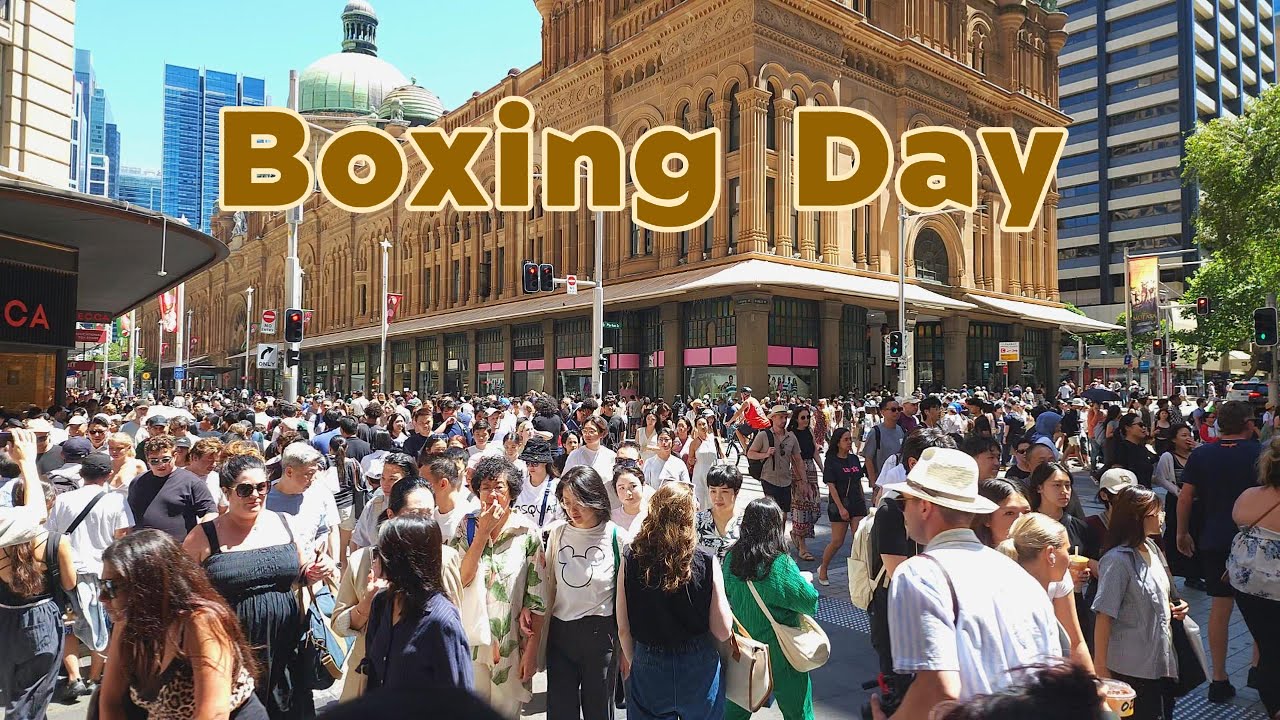 Crazy🔥 !! Boxing Day Chaos in Sydney🇦🇺: The Hunt for the Best Deals 💰🛍️ ...