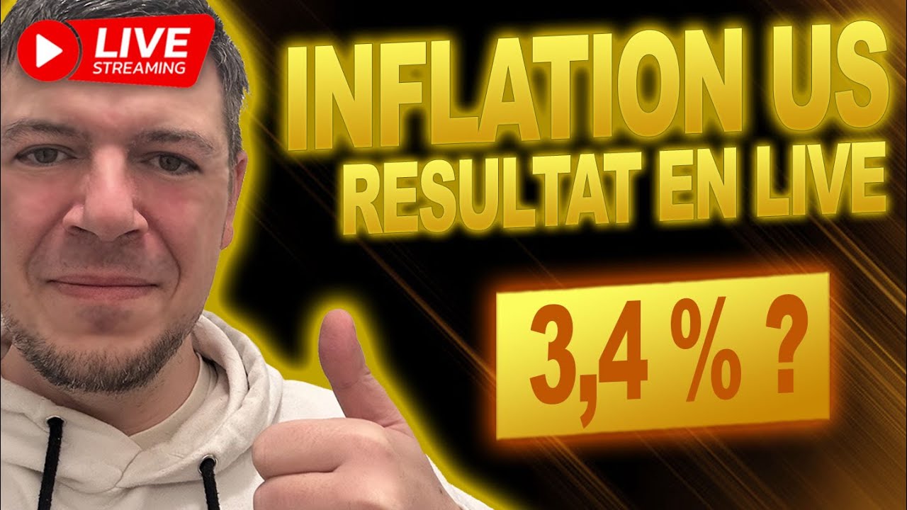 🚀 INFLATION US mars 2024 - Résultat en Live - 3,4% ? Analyse ! LIVE ! 🚀 ...