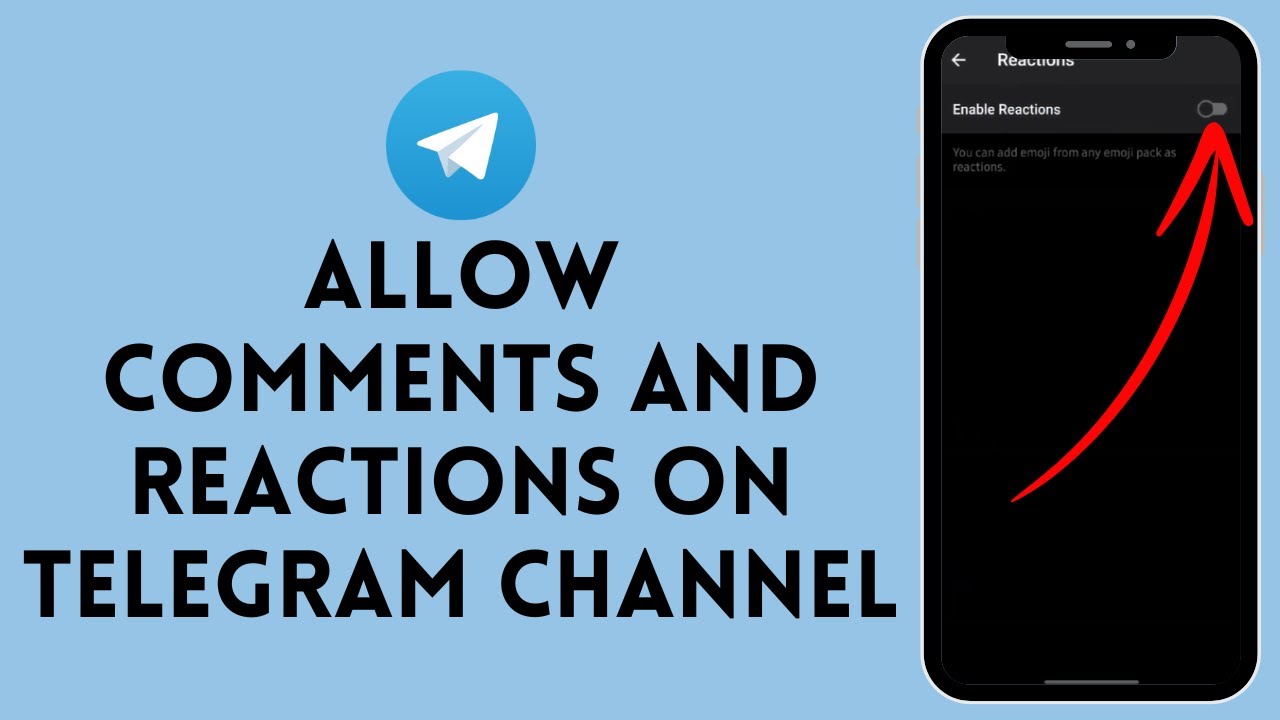How to Allow Comments and Reactions on Telegram Channel (2024) - YouTube