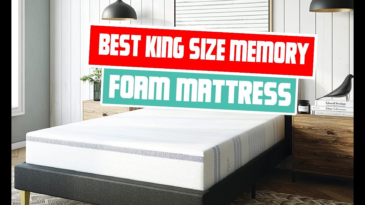 The Ultimate Guide to Choosing the BEST King Size Memory Foam Mattress ...