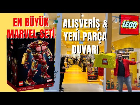 İZMİR LEGO STORE ALIŞVERİŞİ & EN BÜYÜK MARVEL SETİ ÇIKTI!!!