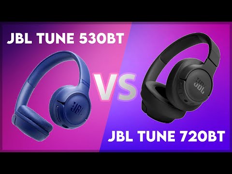 JBL Tune 530BT vs JBL Tune 720BT Technical Comparison