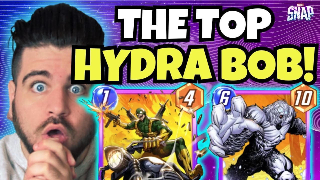 THIS Deck Took HYDRA BOB To The TOP RANKS Of Marvel SNAP! | Bob Dump Ft ...