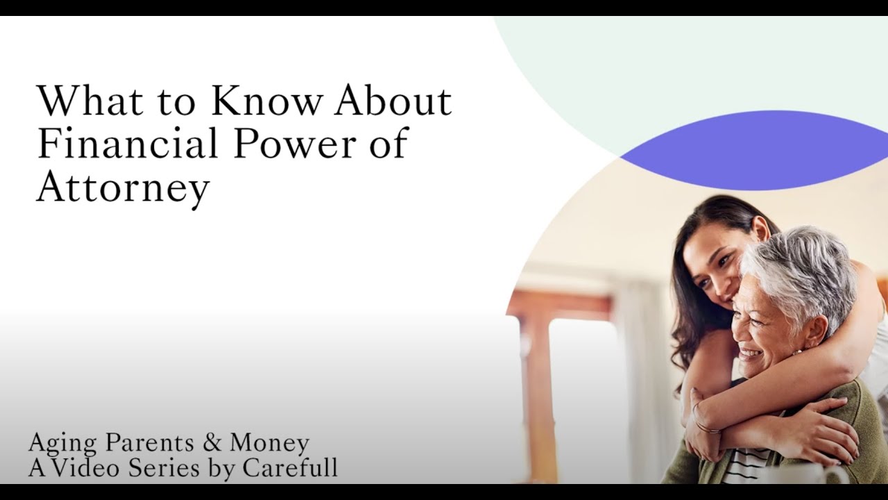 What to Know About Financial Power of Attorney - YouTube