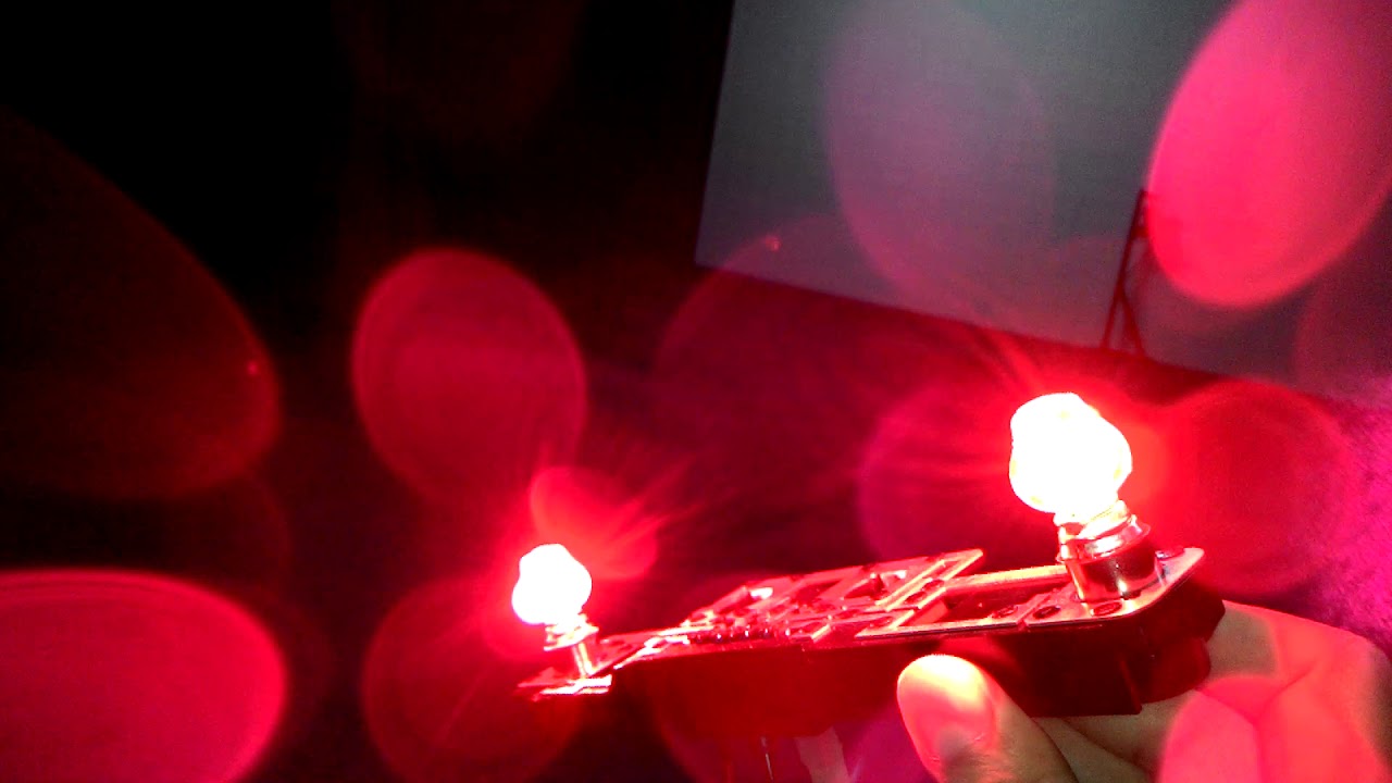 New Design single LED prototype RP 二顆同亮 - YouTube