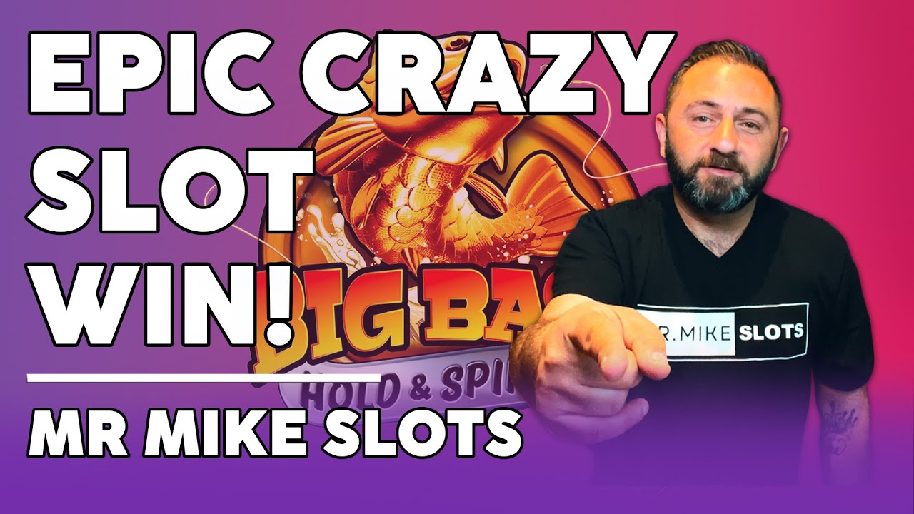 EPIC CRAZY SLOT WIN! 🎰🤑 | Mr Mike Slots | Big Bass Hold & Spinner ...