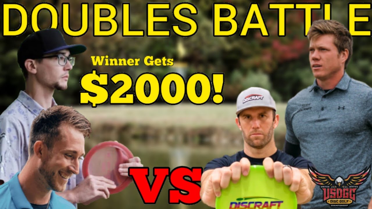 Doubles Disc Golf Battle 15 | Ricky Wysocki & Corey Ellis | B9 | USDGC ...