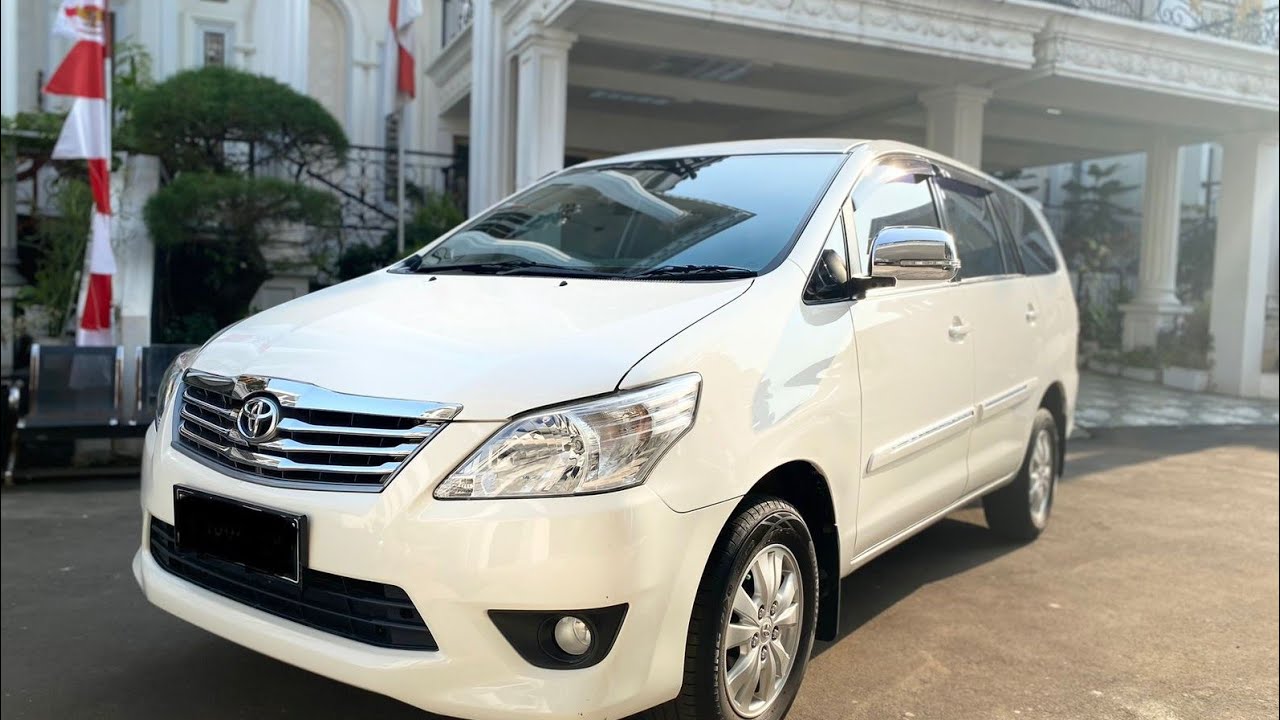 (SOLD) Sale & Review Innova Type G 2013 putih low KM - YouTube
