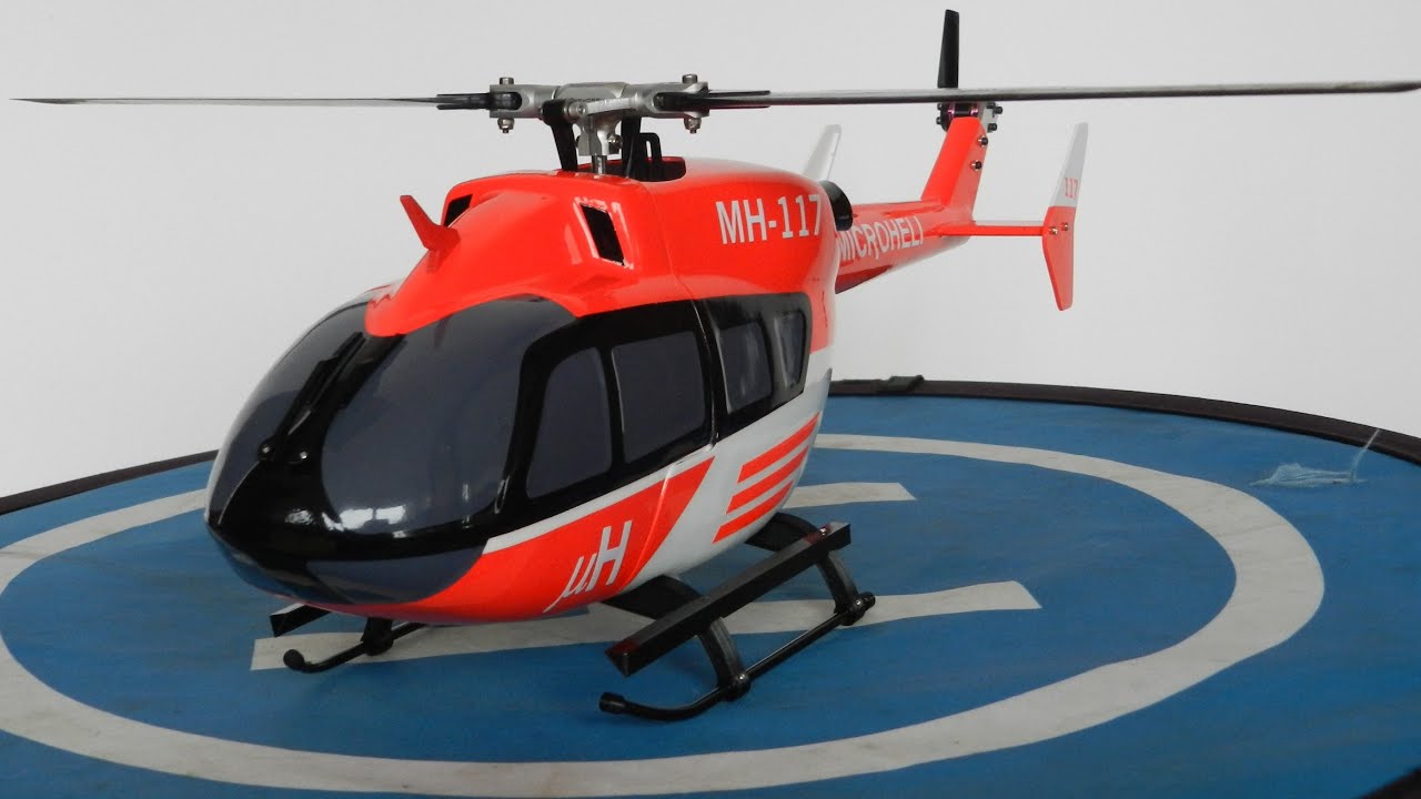 Most affordable great flying scale RC heli: OMP M2 in EC 145 FUS - YouTube