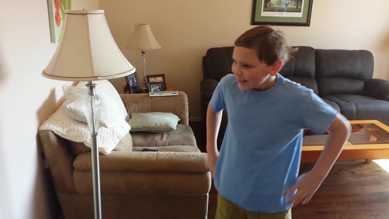 Jason on "new" couch - YouTube