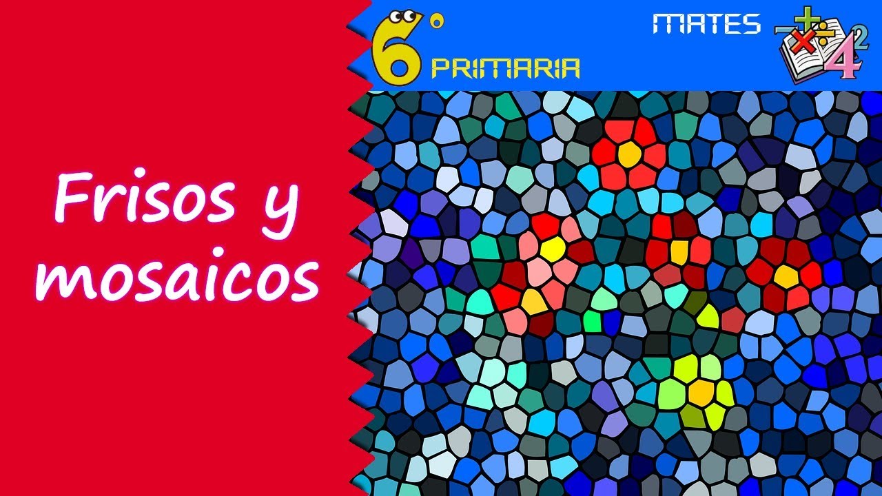 Frisos y mosaicos. Mate, 6º Primaria - YouTube