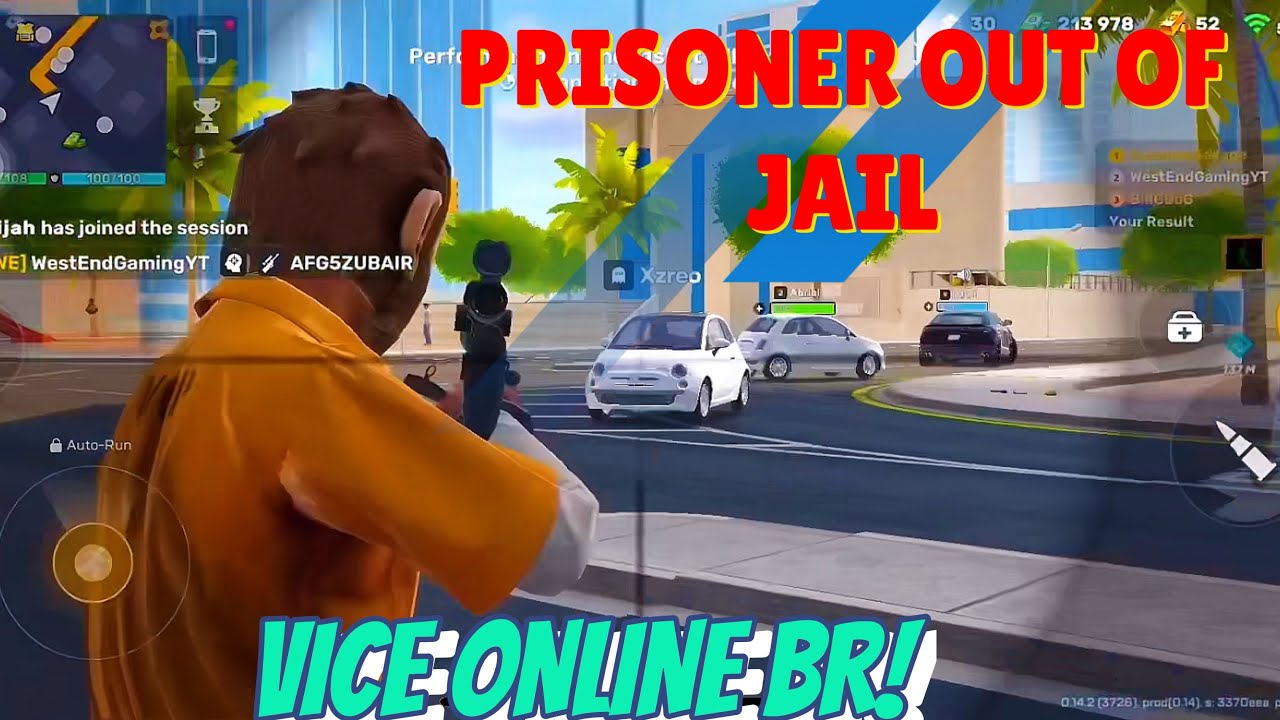 PRISONER OUT OF JAIL 😱 | VICE ONLINE | #westendgaming #viceonline # ...