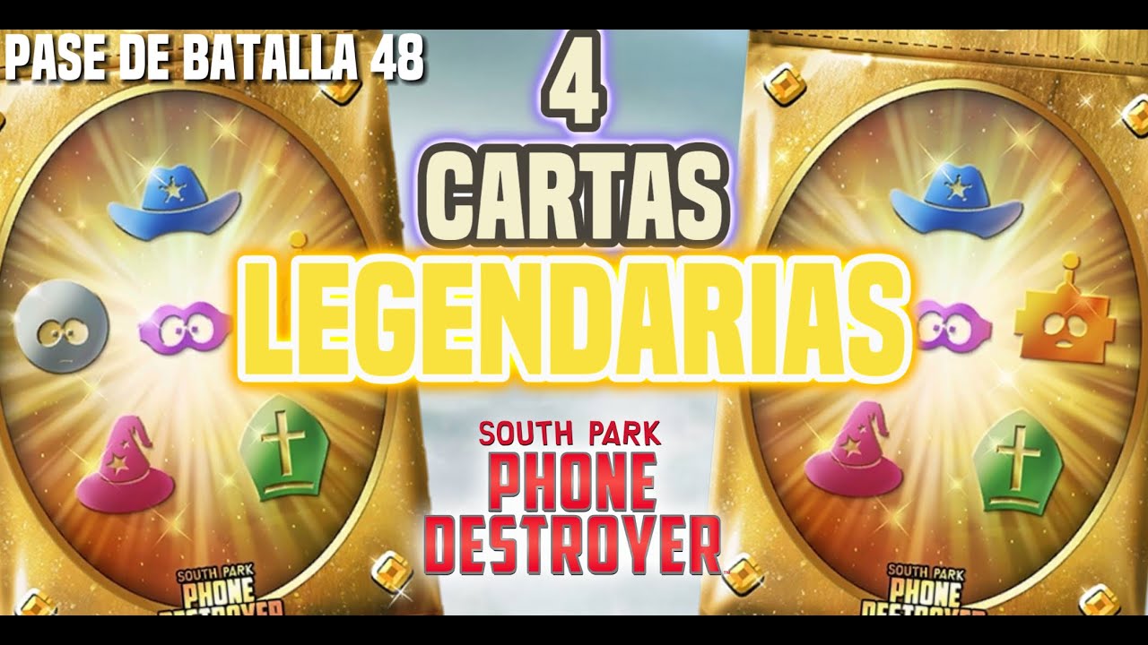 ¡Así Conseguí 4 CARTAS LEGENDARIAS En South Park P - YouTube