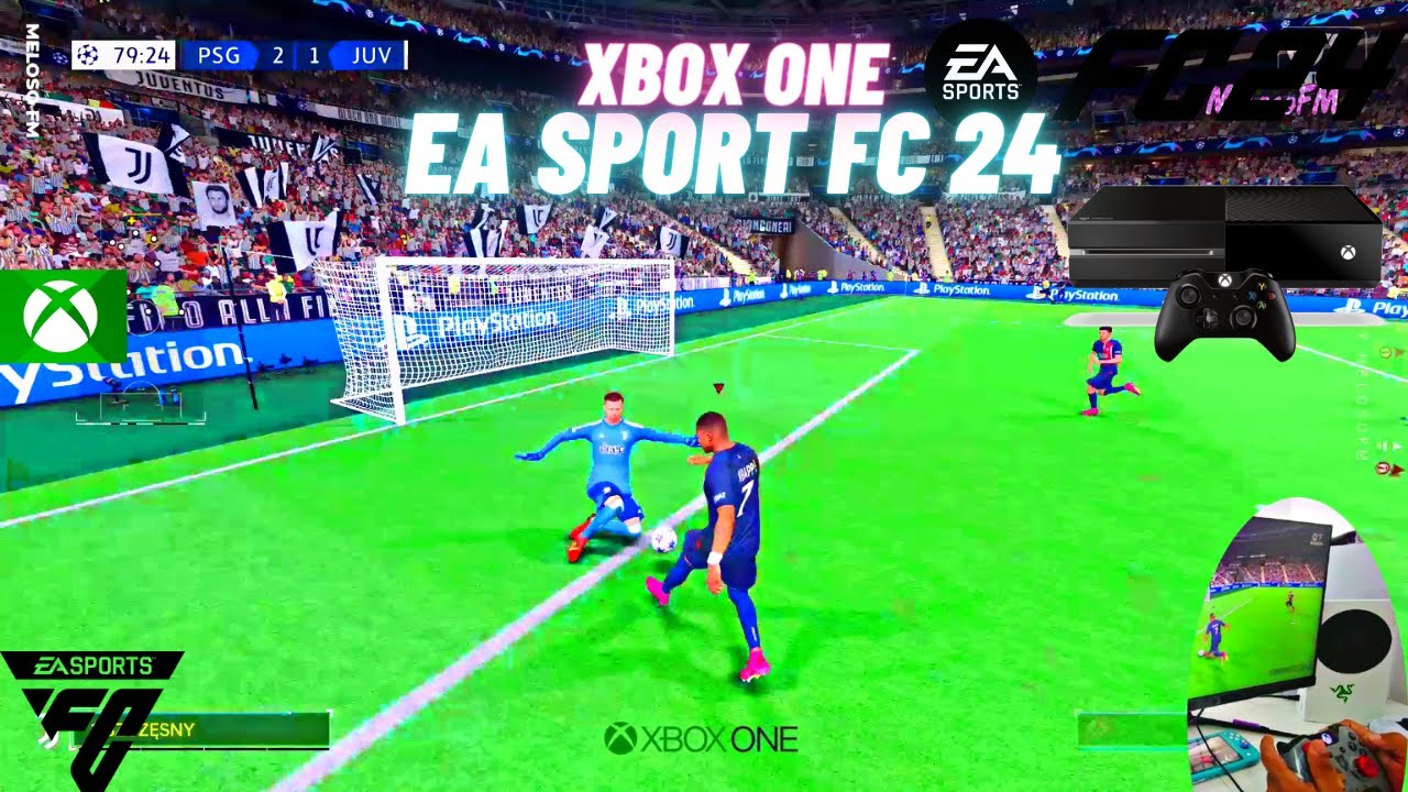 ASI ES EA FC 24 EN XBOX ONE ESTADO GAMEPLAY RENDIMIENTO - YouTube
