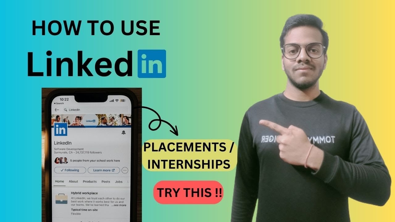 How to use LINKEDIN as a COLLEGE STUDENT || Benefits of LINKEDIN ...