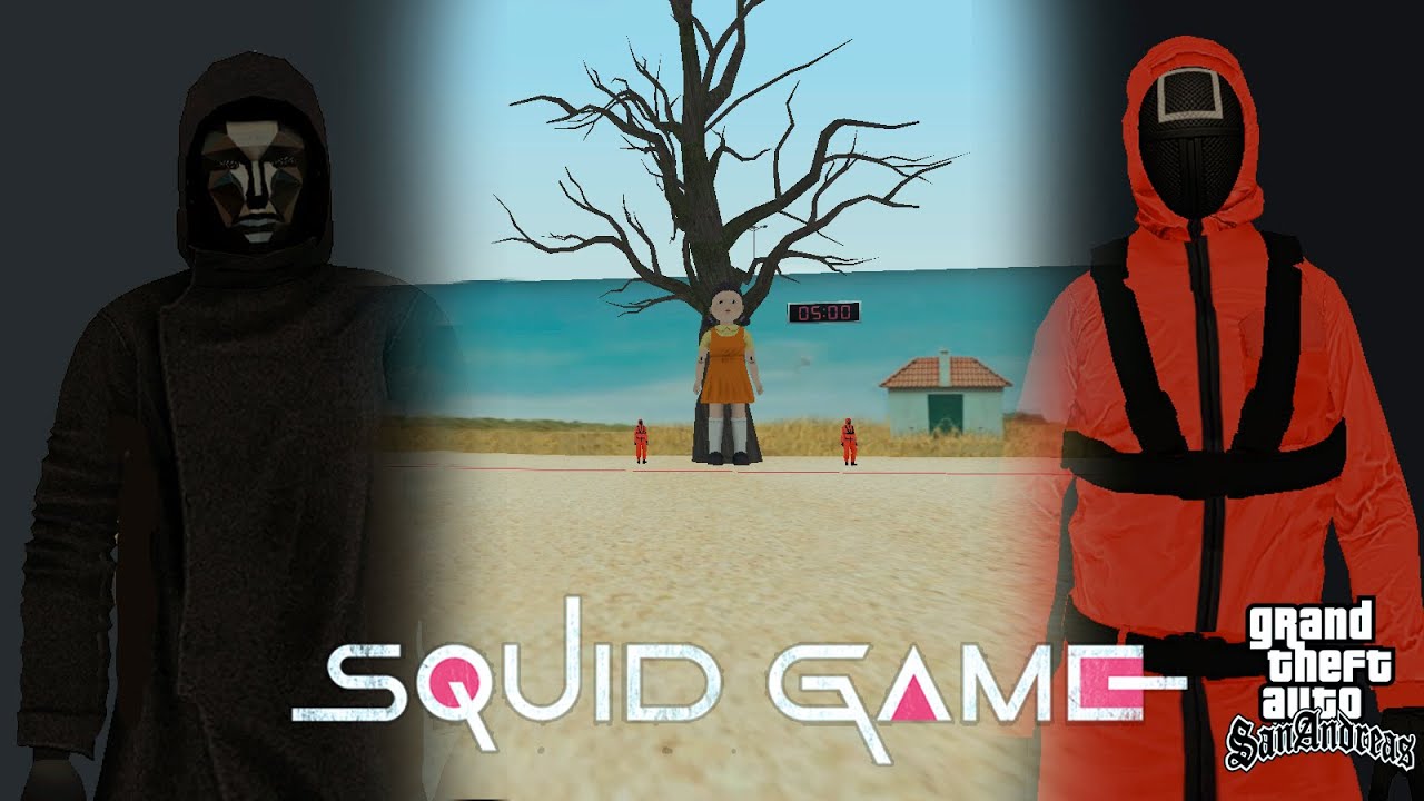 SQUID GAME pack final l Gta San Andreas - YouTube