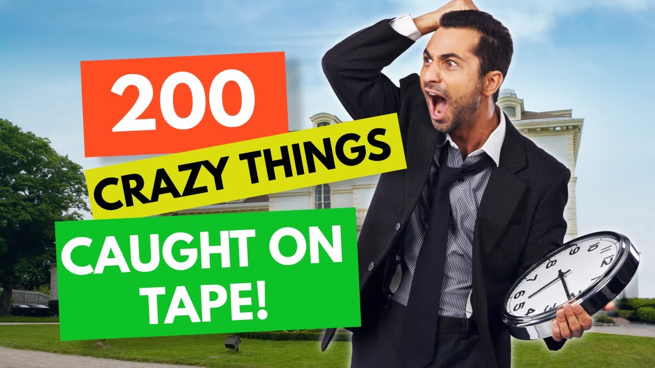 200 crazy things caught on camera. You won't believe this! - YouTube