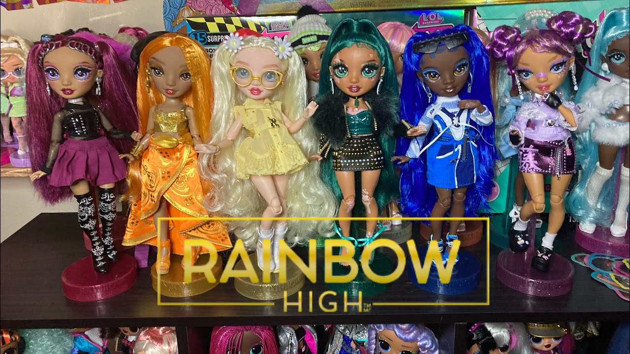 RANKING RAINBOW HIGH SERIES 4 DOLLS! - YouTube