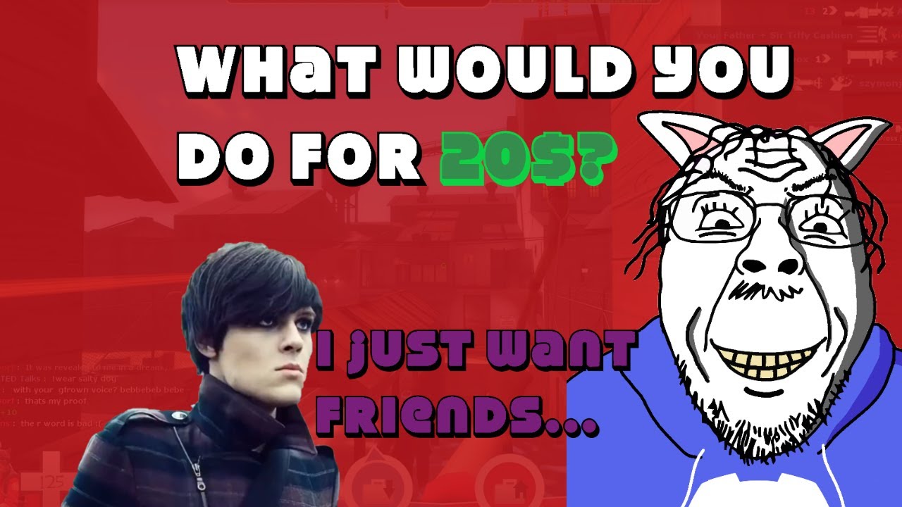 CREEPY guy being weird to an EMO kid | TF2 voice trolling - YouTube