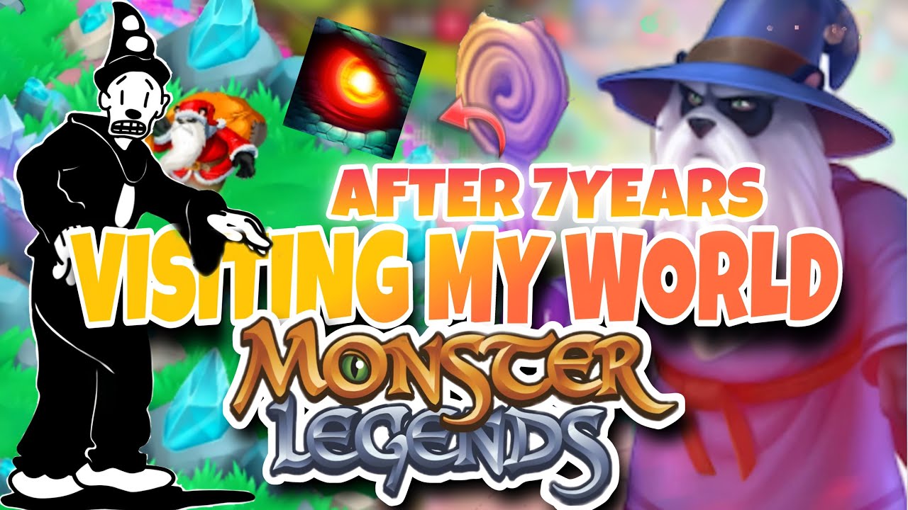 Visiting my 7years old world🥹 |MONSTER LEGENDS 🔥 - YouTube