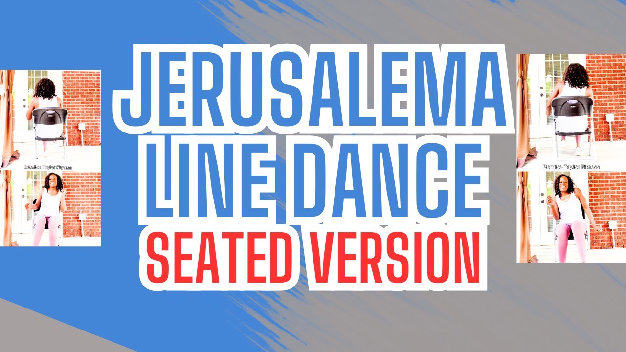 Jerusalema Line Dance Tutorial SEATED VERSION| Step by Step Slowly ...