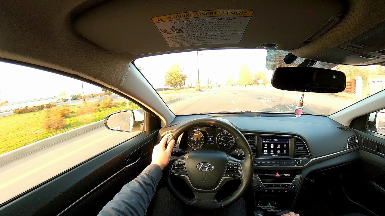 2018 Hyundai Elantra POV DRIVE walk around - YouTube