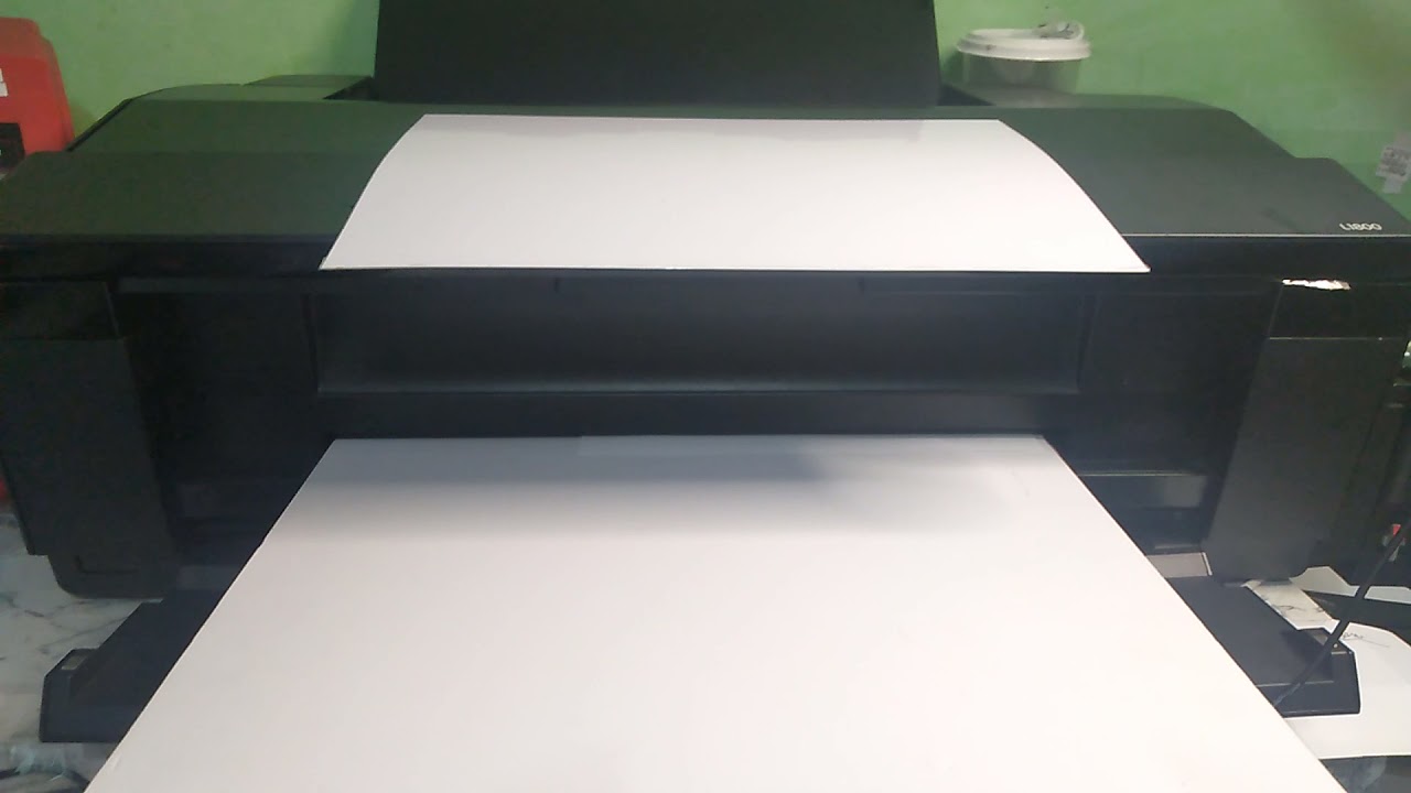 How to nozzle check DTF printer without using film - YouTube