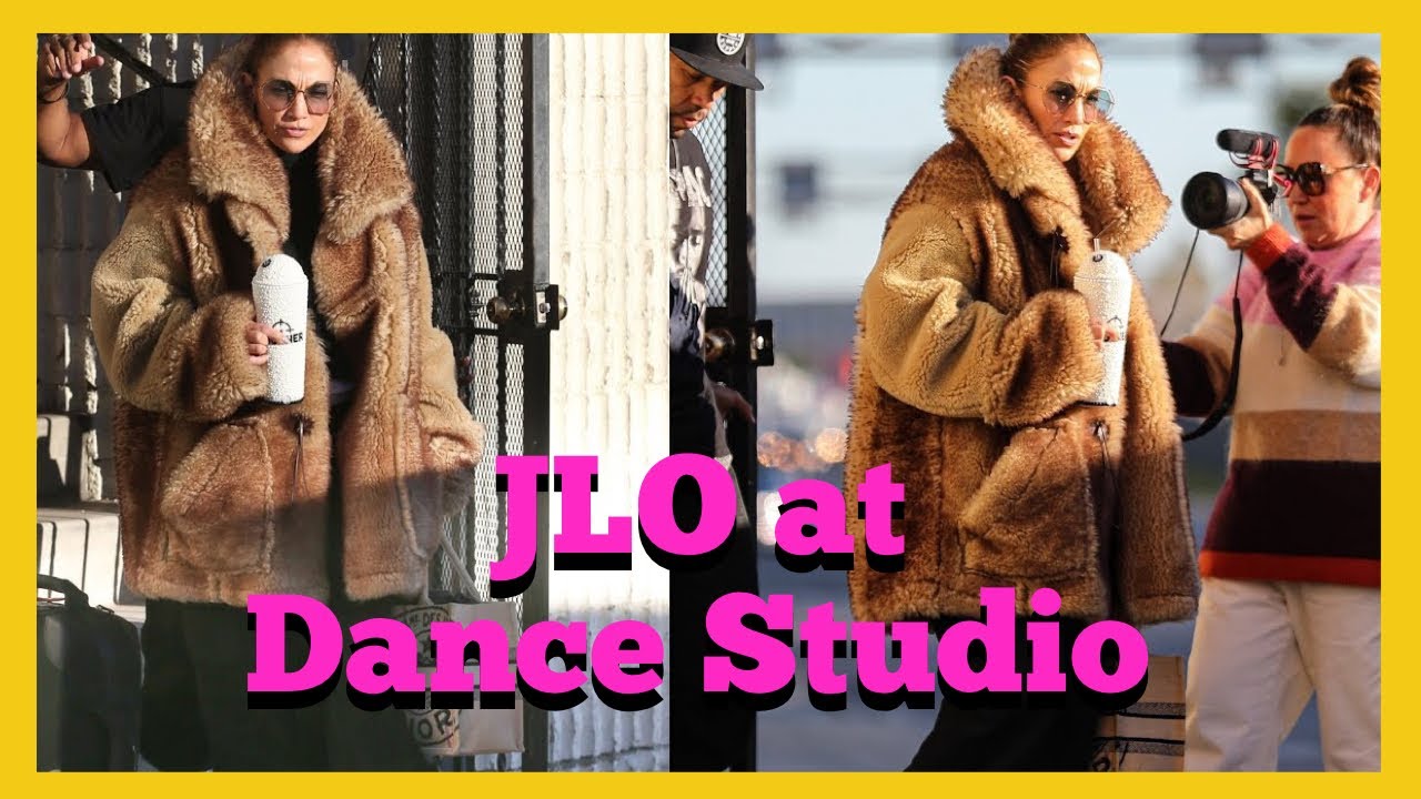 JLO Arrived At Dance Studio After Grammy Event Appearance with Ben ...