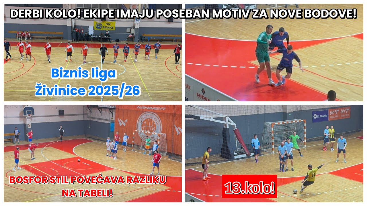 KOLO DERBIJA! UJEDNAČENE EKIPE U BORBI ZA NOVE BODOVE! | Biznis liga ...