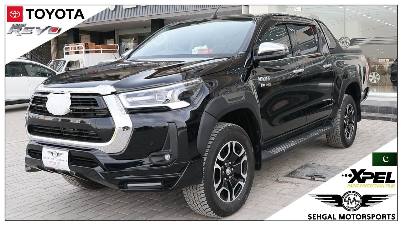 Toyota Revo 2022 Paint Protection Film (PPF) Project. Complete Process ...