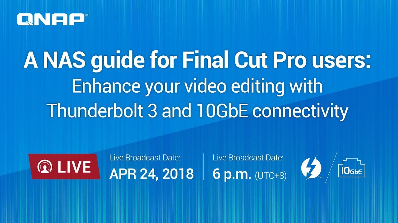 A QNAP NAS guide for Final Cut Pro users - YouTube