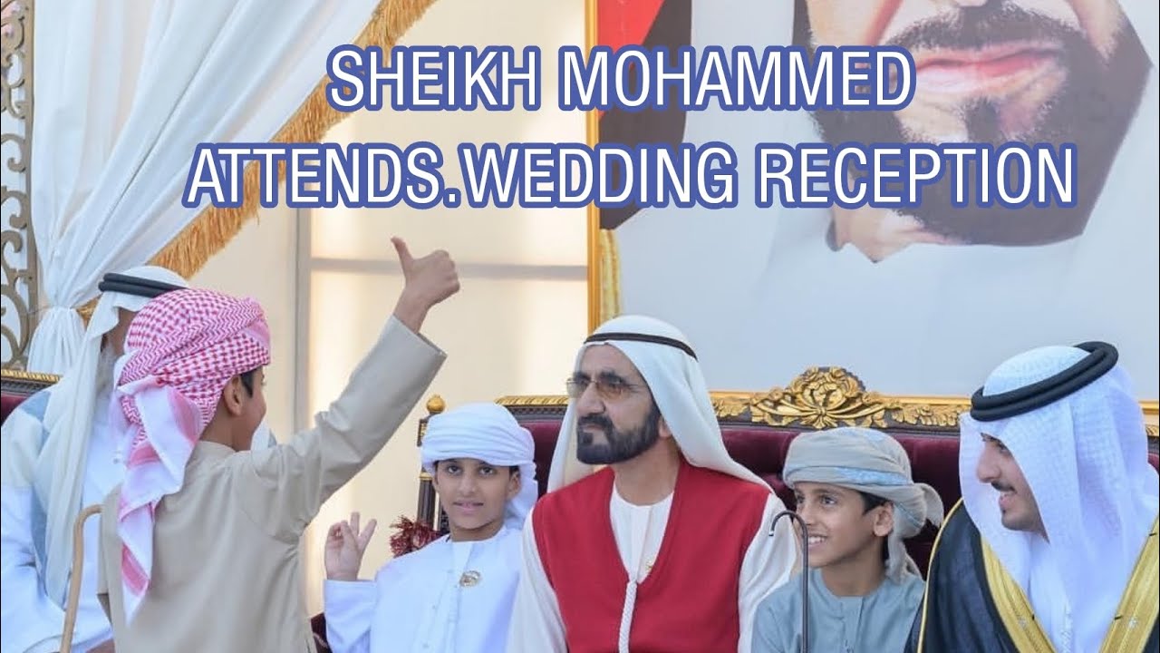 Sheikh Mohammed Bin Rashid Al Maktoum Attends Friends Son Wedding ...