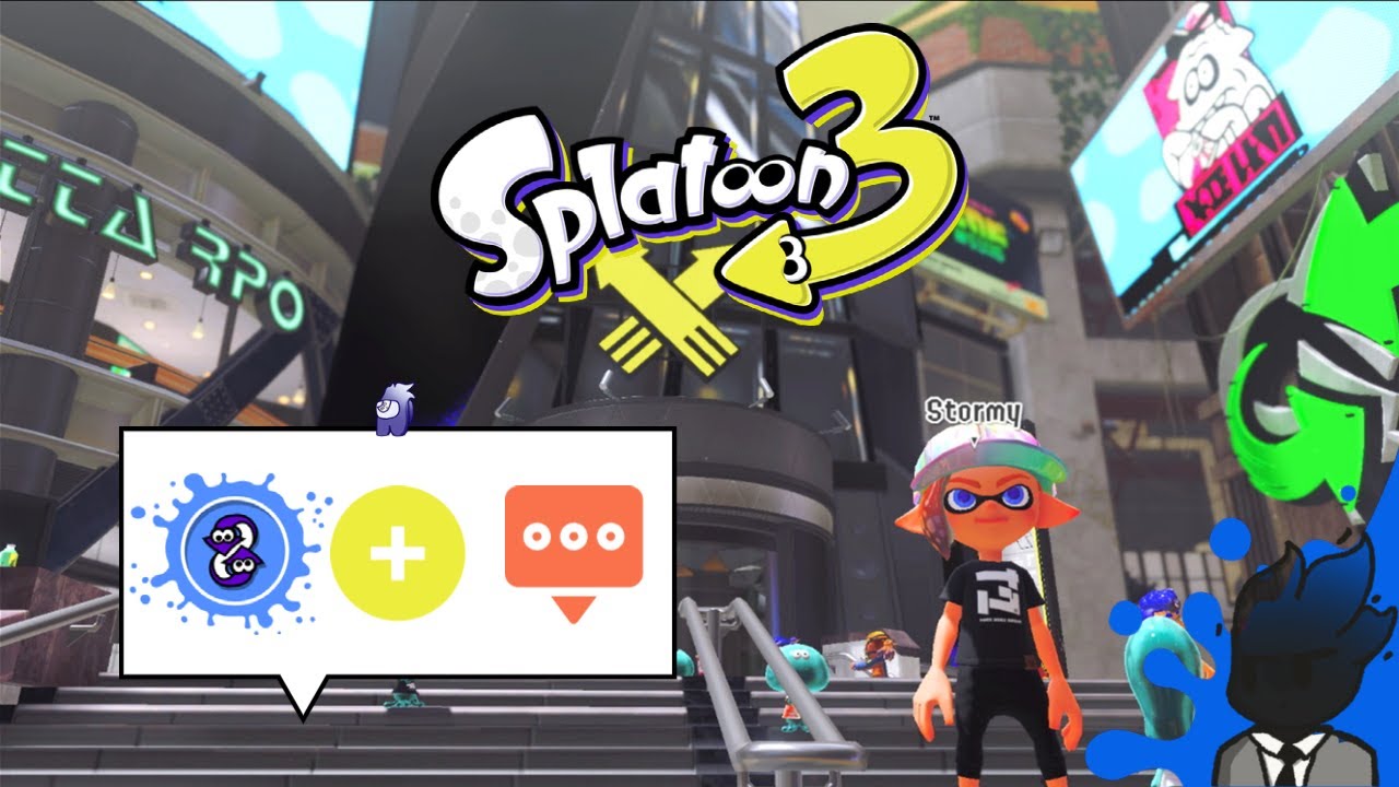 Splatting and Playing Minigames and more with you!! - YouTube
