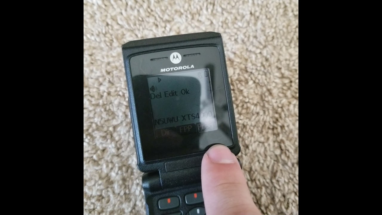 XTS4000 FPP demo and complaints - YouTube