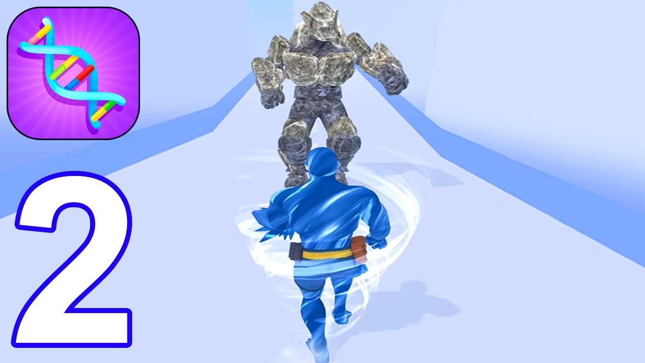 DNA Evolution 3D - Gameplay Part 2 Levels 8 - 13 New Storm Skin ...