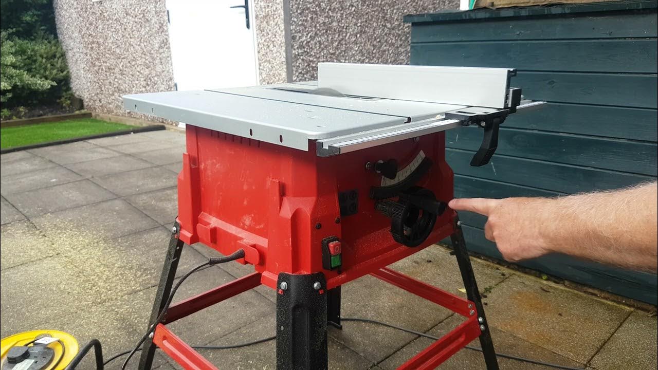 Einhell Table Saw Returned To Shop Youtube