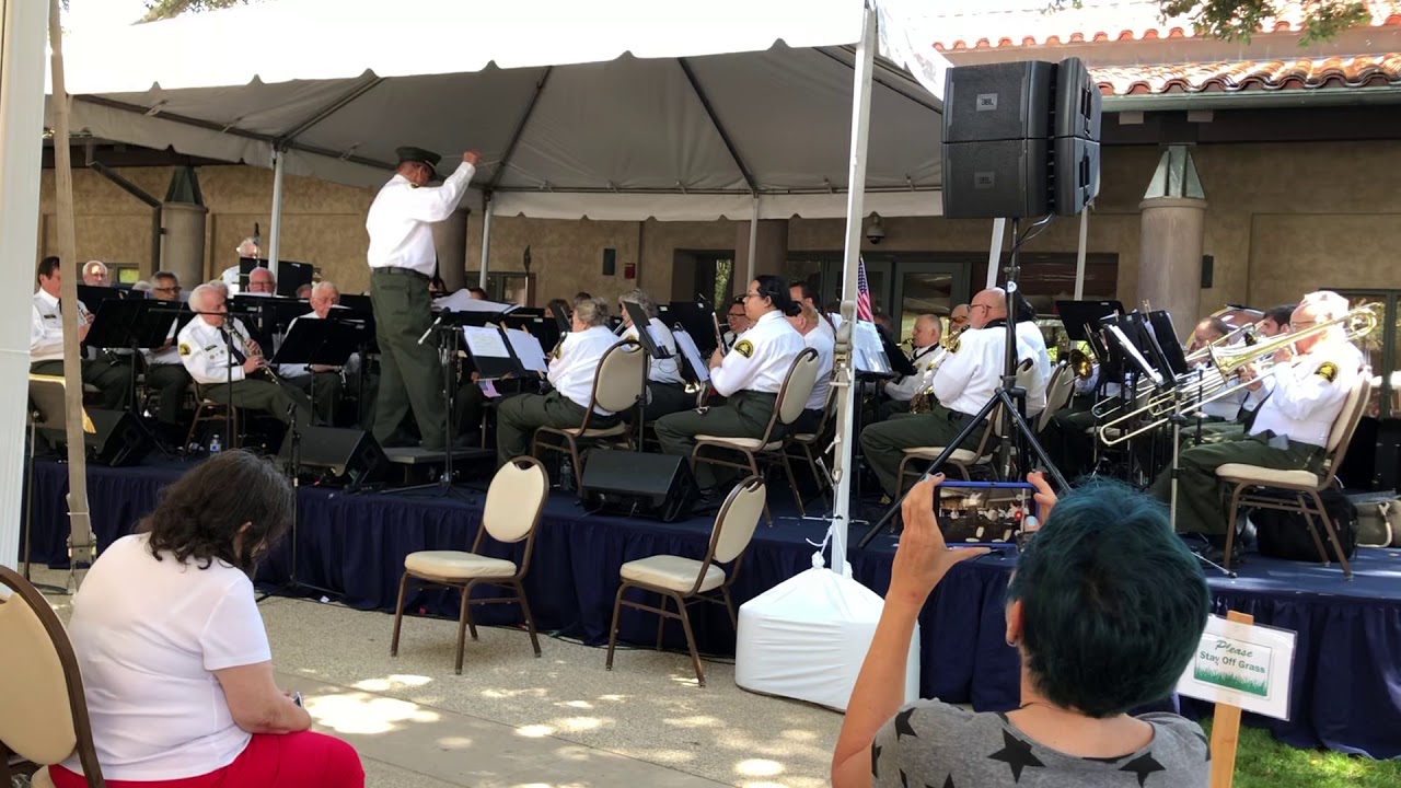 I left my heart in San Francisco. LASD Band @ The Reagan Library 7/4/19 ...
