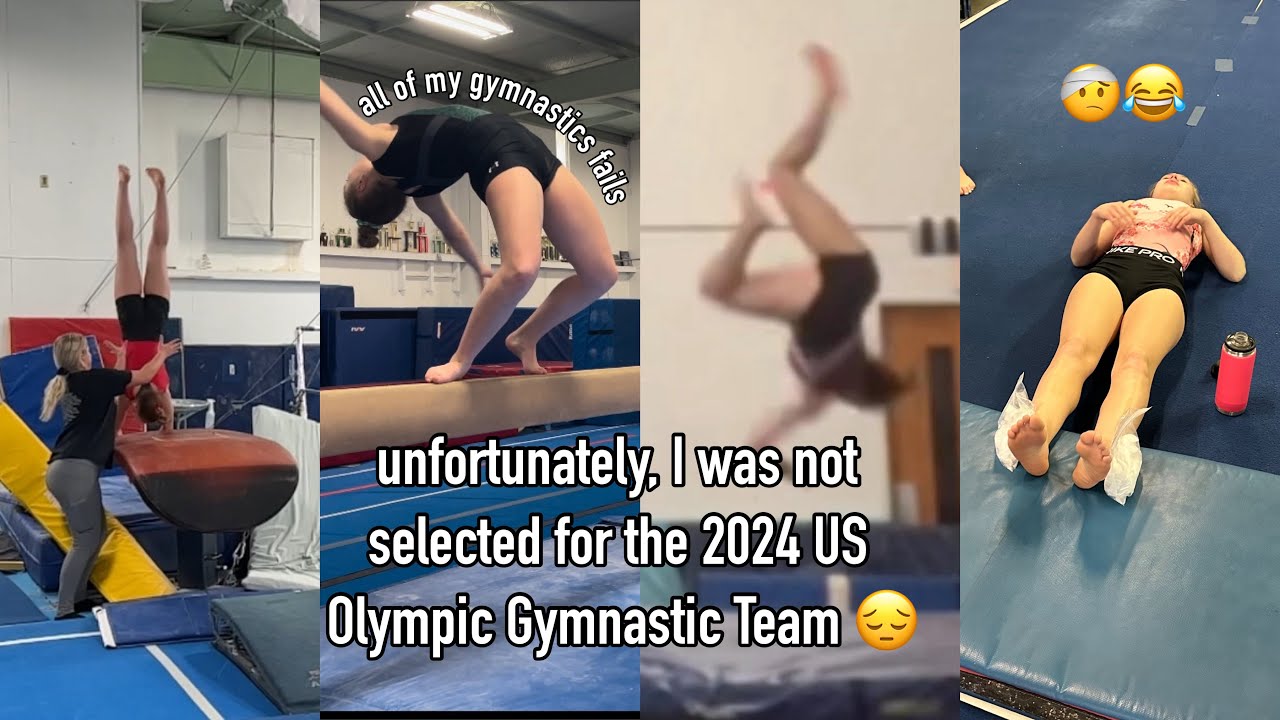 Compilation of my Gymnastics Fails - YouTube