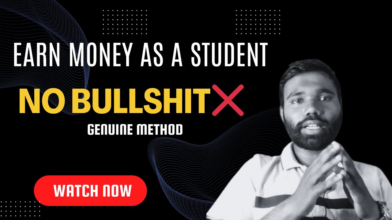 100% Authentic methods to earn money as a Student in your 20s. DiljitSpeaks - YouTube