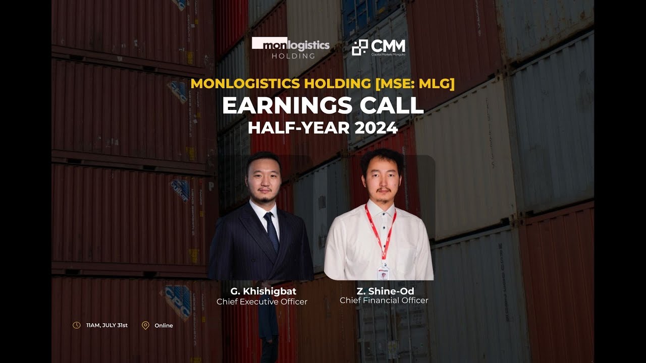 Monlogistics Holding JSC - H1 Earnings Call - YouTube