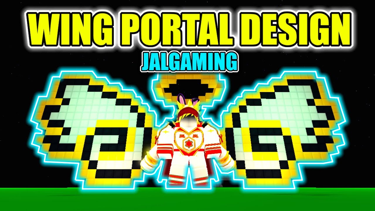 Beautiful Wing Build for Portal in Roblox Islands || Skyblocks - YouTube
