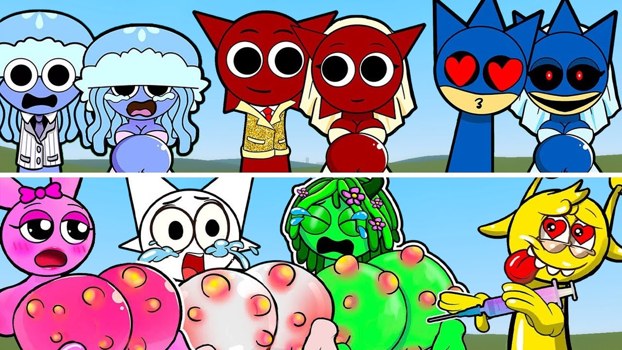 Incredibox Sprunki Sinner Edition SUS Mod BUT EVERYONE'S STUCK! In ...