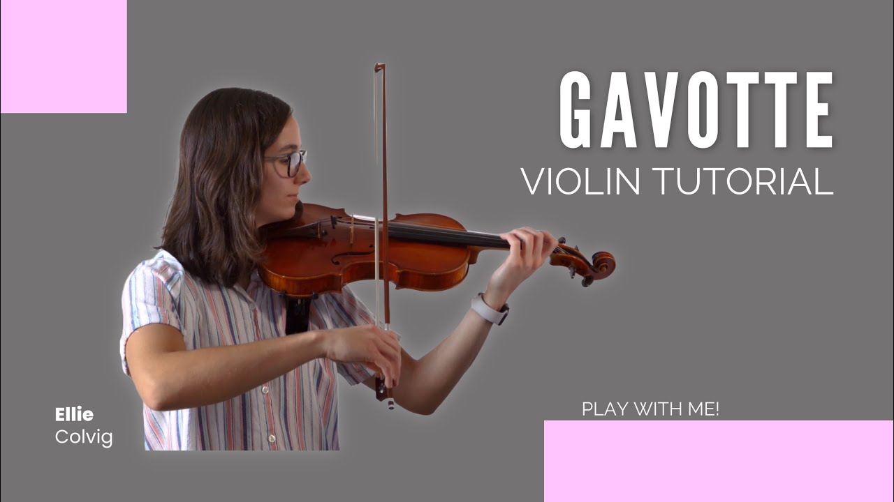 Gavotte | Suzuki Violin Book 1 - YouTube