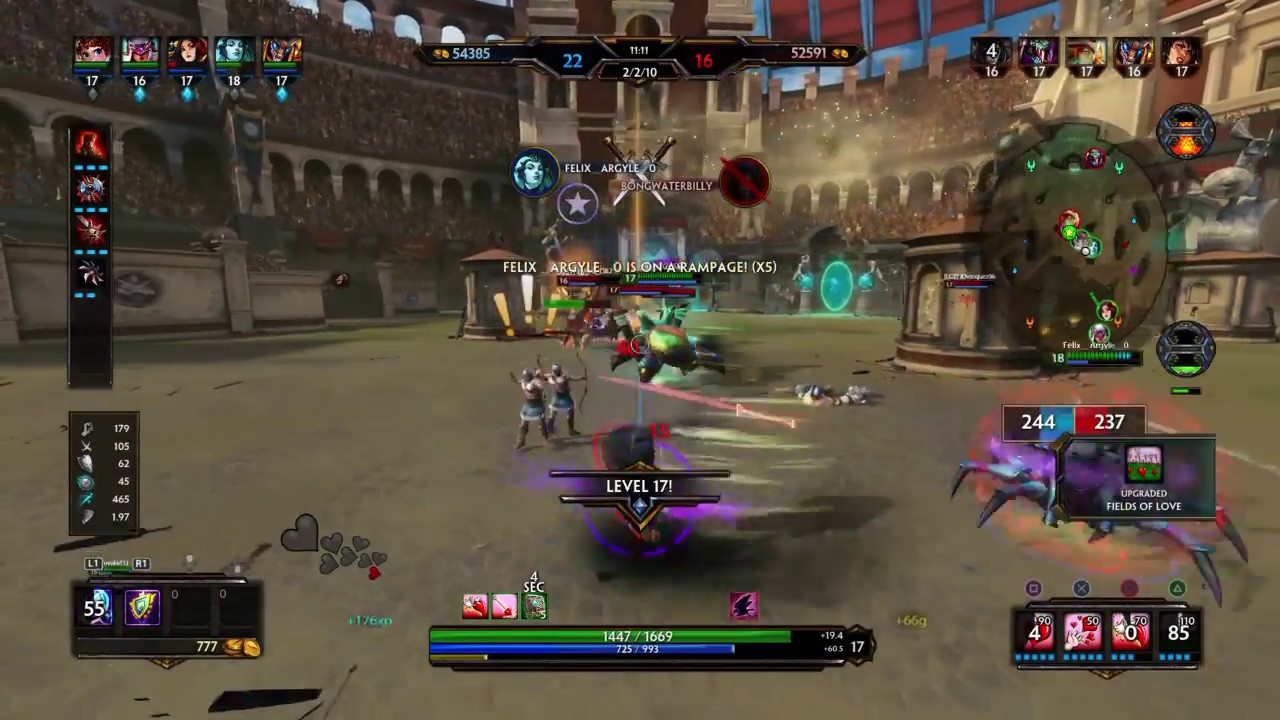 SMITE : Cupid showering ppl with Luv...& Sharp Arrows - YouTube