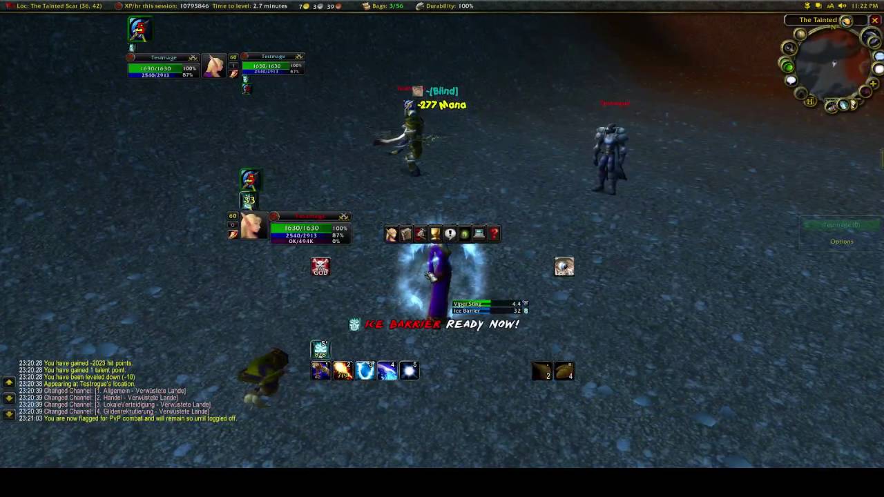 Viper sting + blind + ice barrier - YouTube