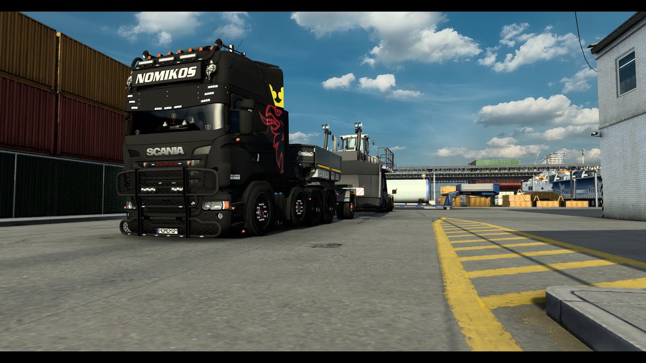 Ets2 Scania RJL 4x8,Trailer By[BB Modding]Version 1.41!!!! - YouTube