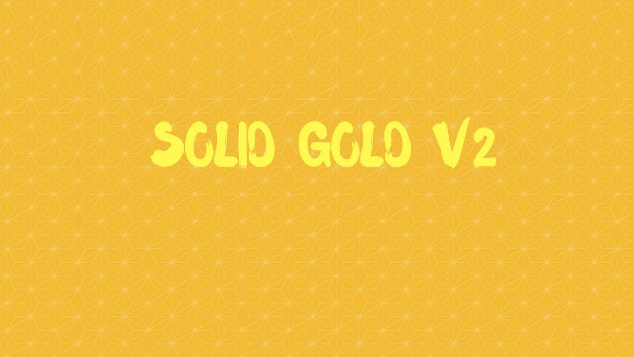 Solid gold V2 [Fortnite] - YouTube