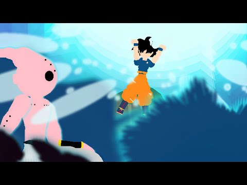 Goku & Vegeta Vs Kid Buu [Stick Nodes] - YouTube