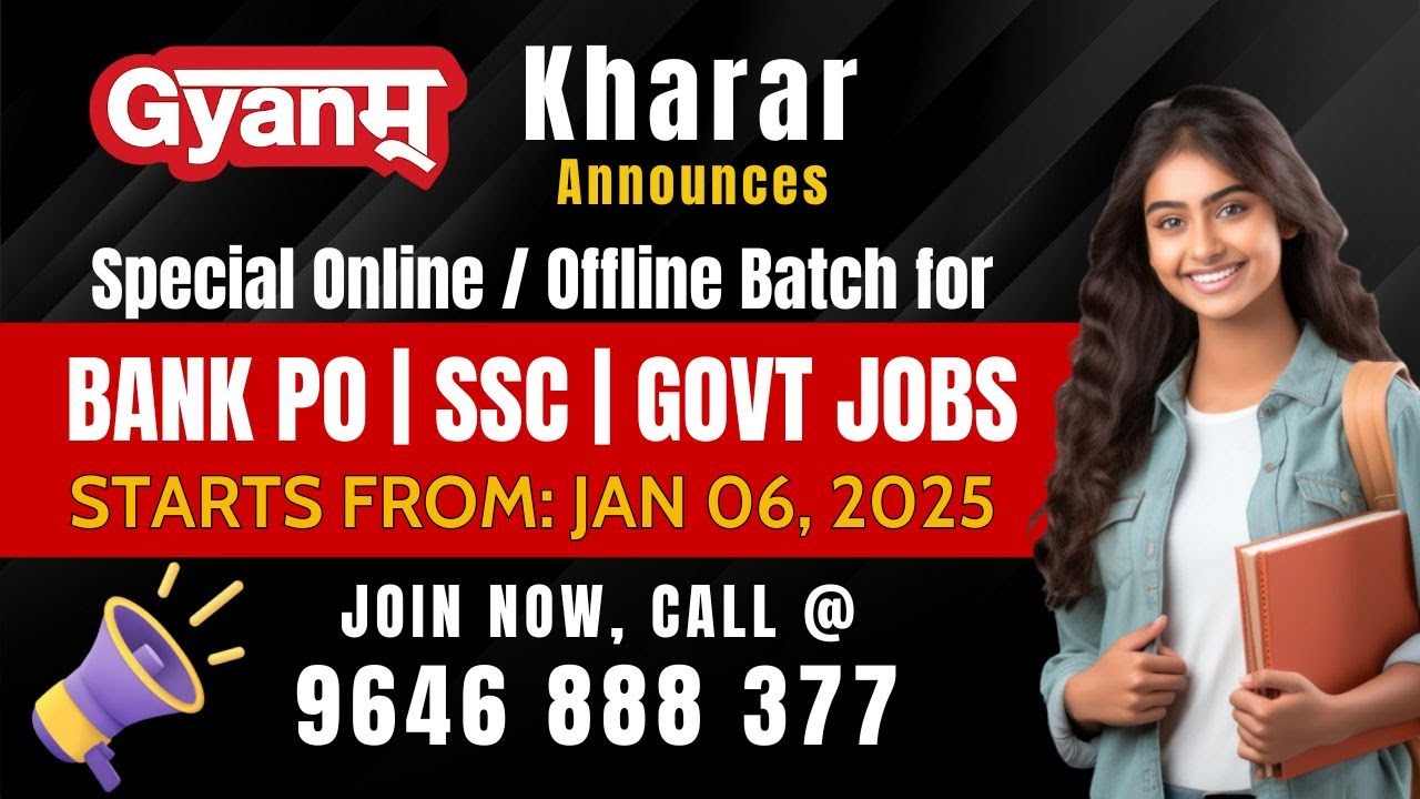 🚀 Boost Your Preparation with Gyanm | New Batch Starts 6th January 2024 ...
